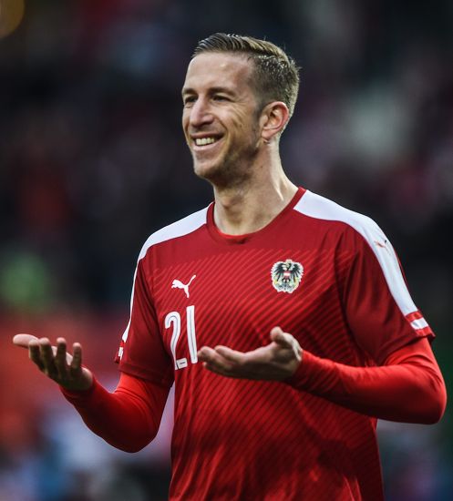 Marc Janko Austria Celebrates After Scoring Editorial Stock Photo ...