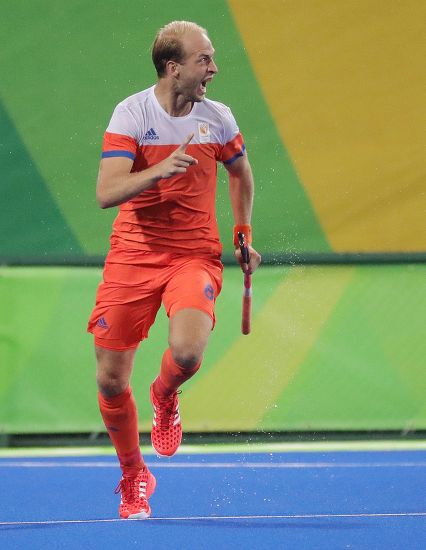 Netherlands Billy Bakker Celebrates After He Editorial Stock Photo ...