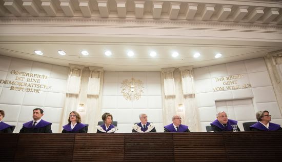 President Austrian Constitutional Court Vfgh Gerhart Editorial Stock ...