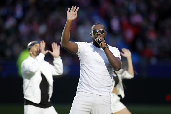 Congolese Singer Maitre Gims Performs Before Editorial Stock Photo ...