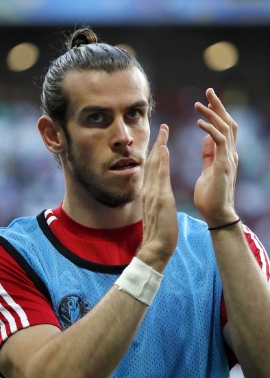 Gareth Bale Wales Reacts Prior Uefa Editorial Stock Photo - Stock Image ...