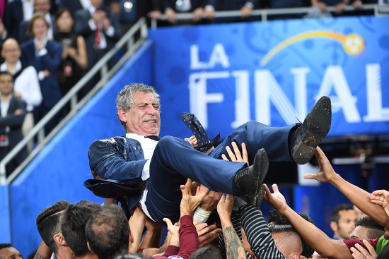 Portugals Coach Fernando Manuel Costa Santos Editorial Stock Photo ...