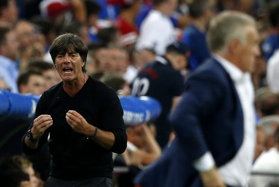 German Coach Joachim Loew Reacts During Editorial Stock Photo - Stock ...