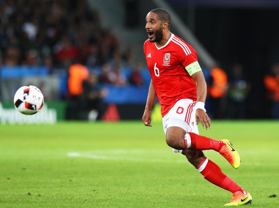Ashley Williams Wales Action During Uefa Editorial Stock Photo - Stock ...