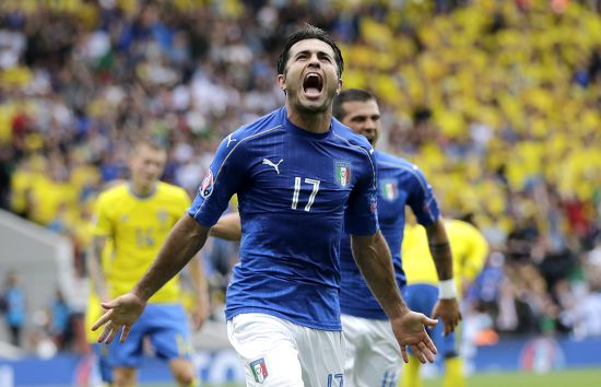 Eder Italy Celebrates Scoring 10 During Editorial Stock Photo - Stock ...