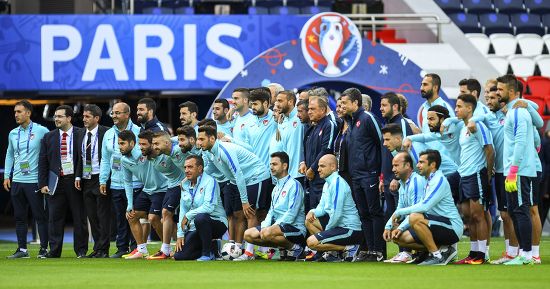 Players Turkey Pose Photographers Before Their Editorial Stock Photo ...