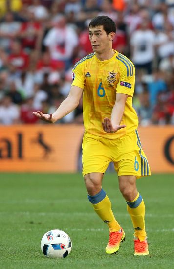 Taras Stepanenko Ukraine Action During Uefa Editorial Stock Photo ...
