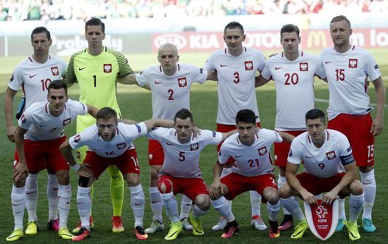 Starting Eleven Poland Poses Prior Uefa Editorial Stock Photo - Stock ...