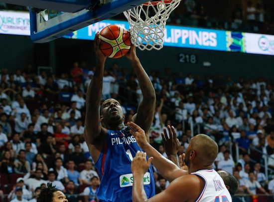 Andray Blatche L Philippines Action Against Editorial Stock Photo ...