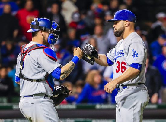 Los Angeles Dodgers Closing Pitcher Adam Editorial Stock Photo - Stock ...