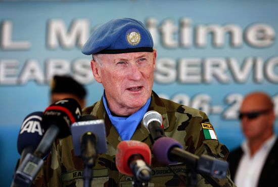 Commander United Nations Interim Force Lebanon Editorial Stock Photo ...