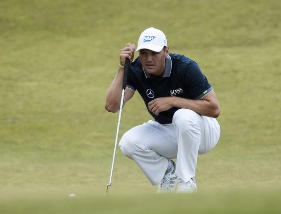 Martin Kaymer Germany Lines His Putt Editorial Stock Photo - Stock ...