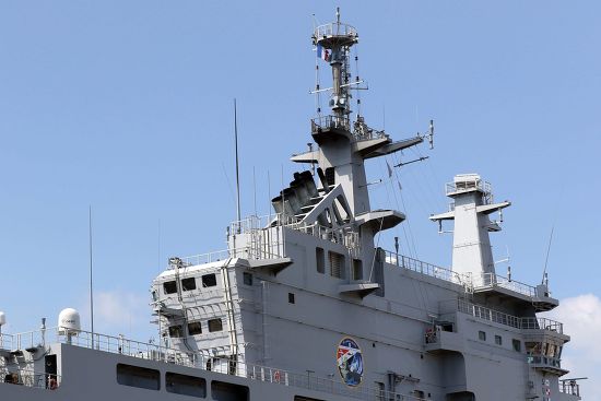 Exterior View Egyptian Mistral Amphibious Assault Editorial Stock Photo ...