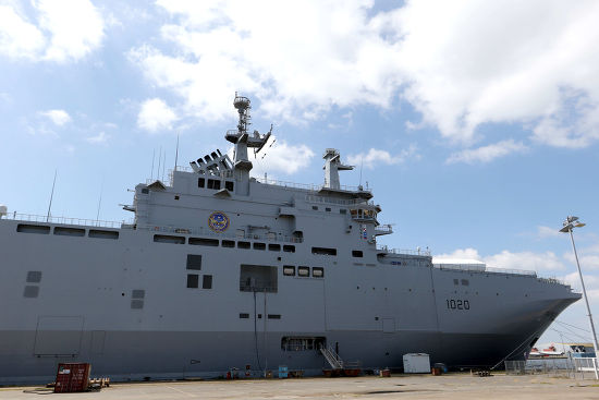 Exterior View Egyptian Mistral Warship Named Editorial Stock Photo ...