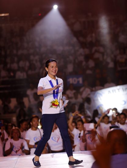 Filipino Presidential Candidate Senator Grace Poe Editorial Stock Photo ...