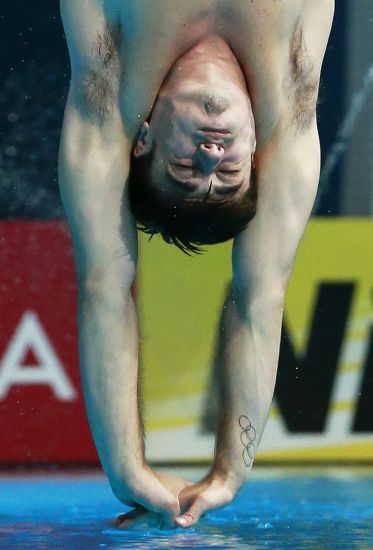 British Diver Chris Mears Performs During Editorial Stock Photo - Stock ...