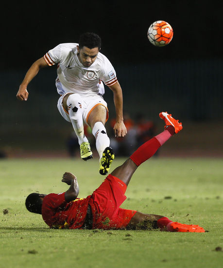 Alqadisiyas Yaseen Bernawi Bottom Action Against Editorial Stock Photo ...