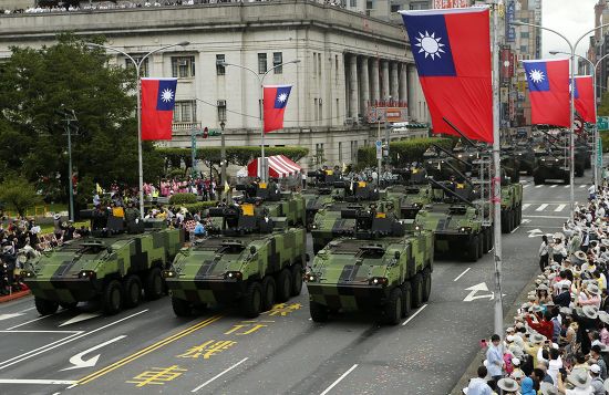 Taiwan Military Vehicles Parade During National Editorial Stock Photo ...