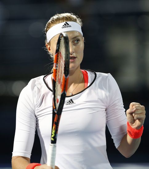 Kristina Mladenovic Obi Uae Royals Celebrates Editorial Stock Photo ...