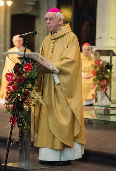 Bishop Jozef De Kesel During Eucharist Editorial Stock Photo - Stock ...