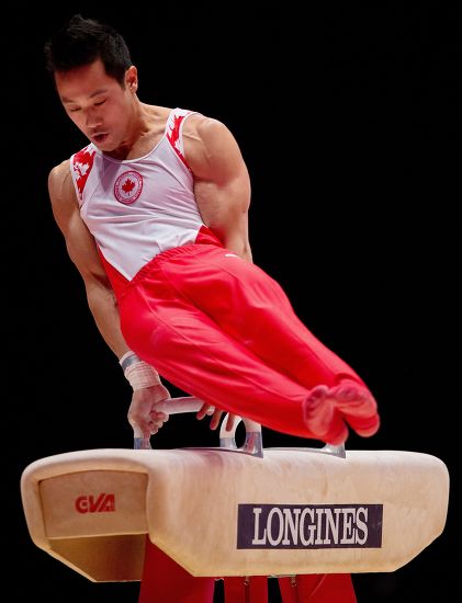 Kenneth Ikeda Canada Performs On Pommel Editorial Stock Photo - Stock ...