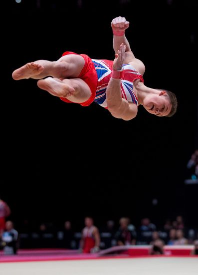 Bevan Brinn Britain Performs On Floor Editorial Stock Photo - Stock ...