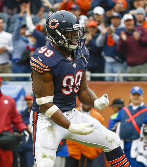 Chicago Bears Linebacker Lamarr Houston Reacts Editorial Stock Photo ...