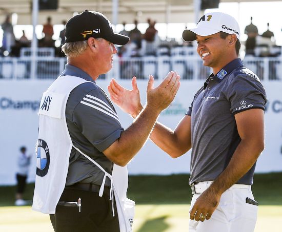 Jason Day Australia R Celebrates Caddie Editorial Stock Photo - Stock ...