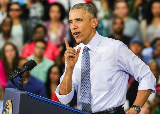 Us President Barack Obama Speaks On Editorial Stock Photo - Stock Image ...