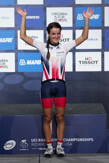 Britains Gold Medalist Elizabeth Armitstead Celebrates Editorial Stock ...
