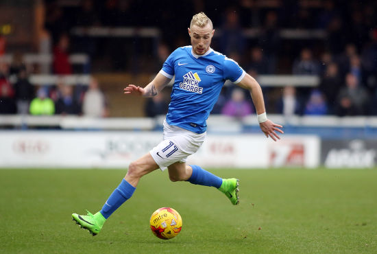 Marcus Maddison Peterborough United Editorial Stock Photo - Stock Image ...