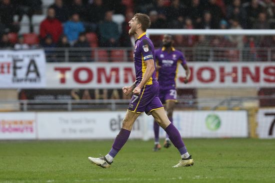 Harry Pell Celebrates Win During Efl Editorial Stock Photo - Stock ...