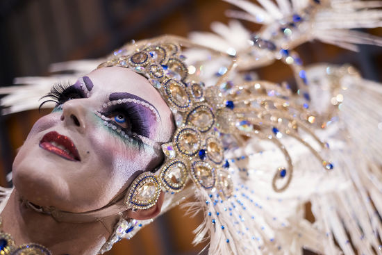 Drag Queen Gets Ready Prior Start Editorial Stock Photo - Stock Image ...