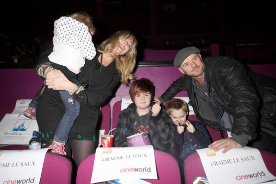 Samantha Janus Mark Womack Family Editorial Stock Photo - Stock Image ...