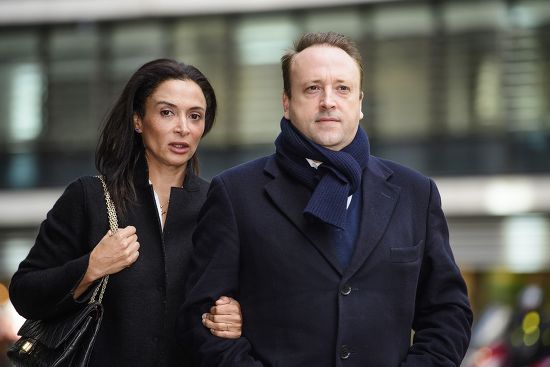 Emma Mark Holyoake Arrive Royal Courts Editorial Stock Photo - Stock ...