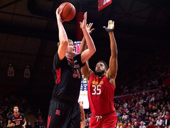 Rutgers Center Cj Gettys 34 Shoots Editorial Stock Photo - Stock Image ...