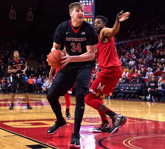 Rutgers Center Cj Gettys 34 Makes Editorial Stock Photo - Stock Image ...