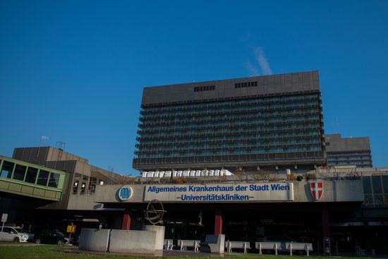 Exterior View Vienna General Hospital German Editorial Stock Photo ...