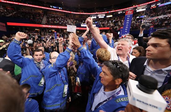 Alaska Delegates React After Contesting Results Editorial Stock Photo ...