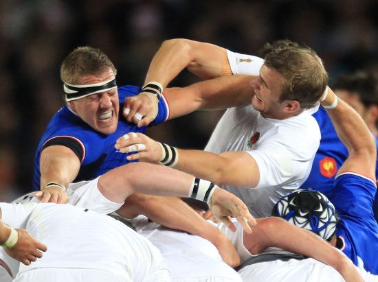 Englands Tom Croft L Vies Ball Editorial Stock Photo - Stock Image ...
