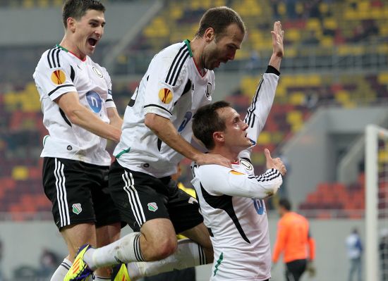 Miroslav Radovic R Legia Warsaw Celebrates Editorial Stock Photo ...