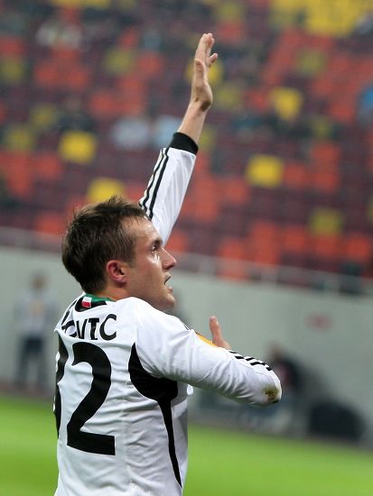 Miroslav Radovic Legia Warsaw Reacts After Editorial Stock Photo ...