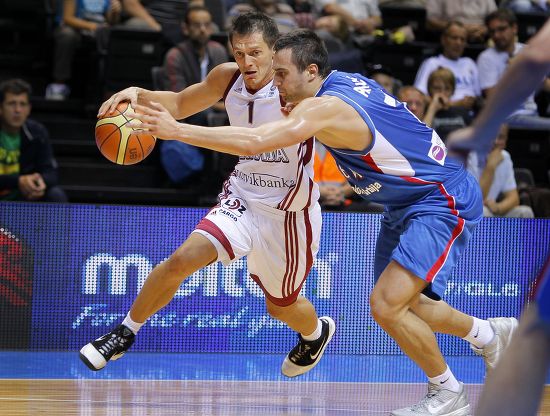 Serbias Ivan Paunic R Tries Block Editorial Stock Photo - Stock Image ...