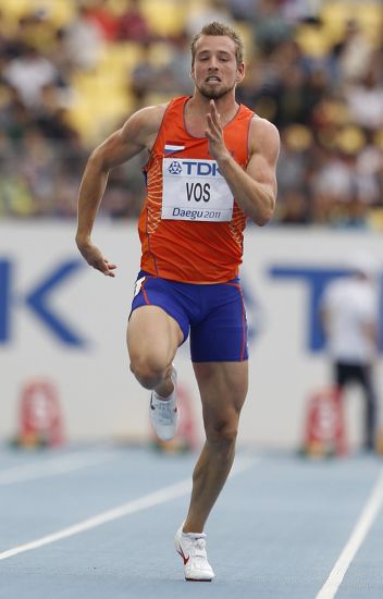 Ingmar Vos Netherlands Competes Mens 100m Editorial Stock Photo - Stock ...