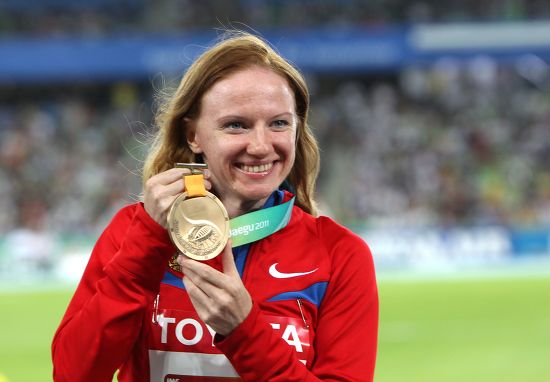 Bronze Medalist Svetlana Feofanova Russia On Editorial Stock Photo ...