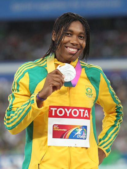 Silver Medalist Caster Semenya South Africa Editorial Stock Photo ...