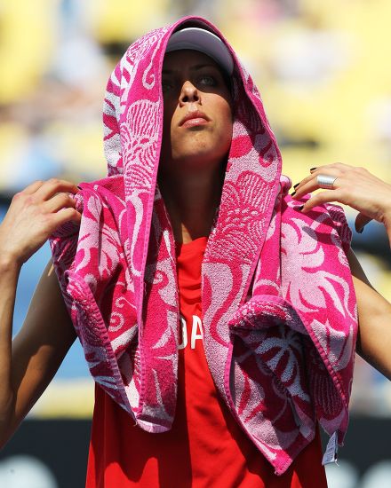 Blanka Vlasic Croatia Puts Towel Over Editorial Stock Photo - Stock ...
