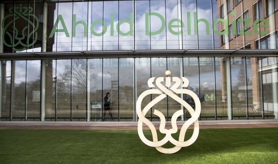 Logo Ahold Delhaize N Zaandam Netherlands Editorial Stock Photo - Stock ...