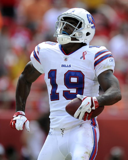 Buffalo Bills Player Donald Jones Celebrates Editorial Stock Photo ...