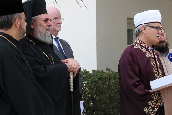 Greek Cypriot Orthodox Religious Leader Archbishop Editorial Stock ...